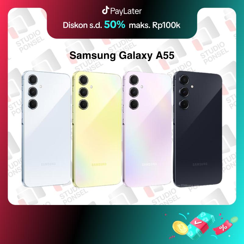 Handphone - Samsung Galaxy A55 5G - Garansi Resmi - Shop | Tokopedia