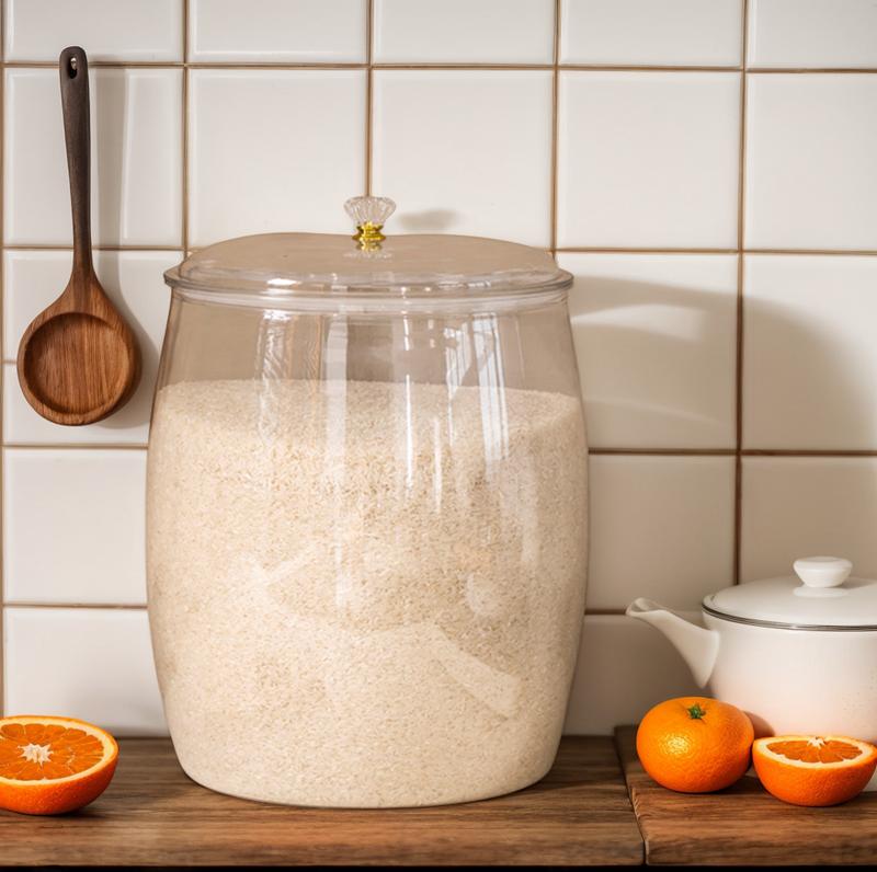 Balang Bermeterai, Botol Lutsinar, Saiz Besar, untuk Penyimpanan ...