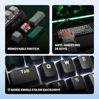 Promo Rexus Heroic KX3 Keyboard Gaming Mechanical 65% Layout - Hotswap ...
