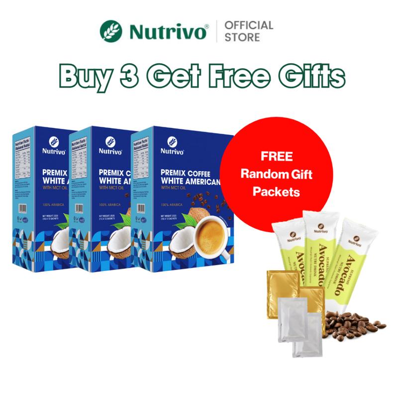 [HALAL] Nutrivo Keto Premix Coffee White Americano with MCT Oil ...