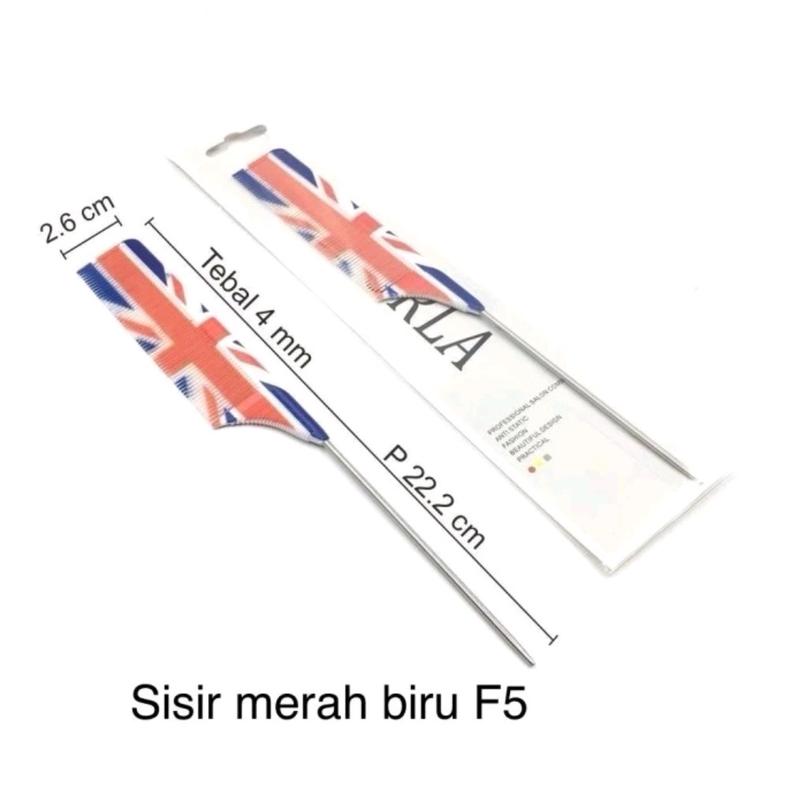 Sisir Rambut Merah Biru f5 LB - Shop | Tokopedia