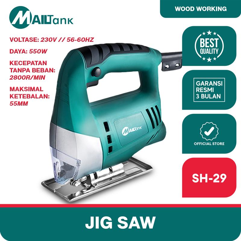 Mailtank SH29 Mesin Potong Jigsaw 550W Mesin Gergaji Ukir Jigsaw - Shop | Tokopedia