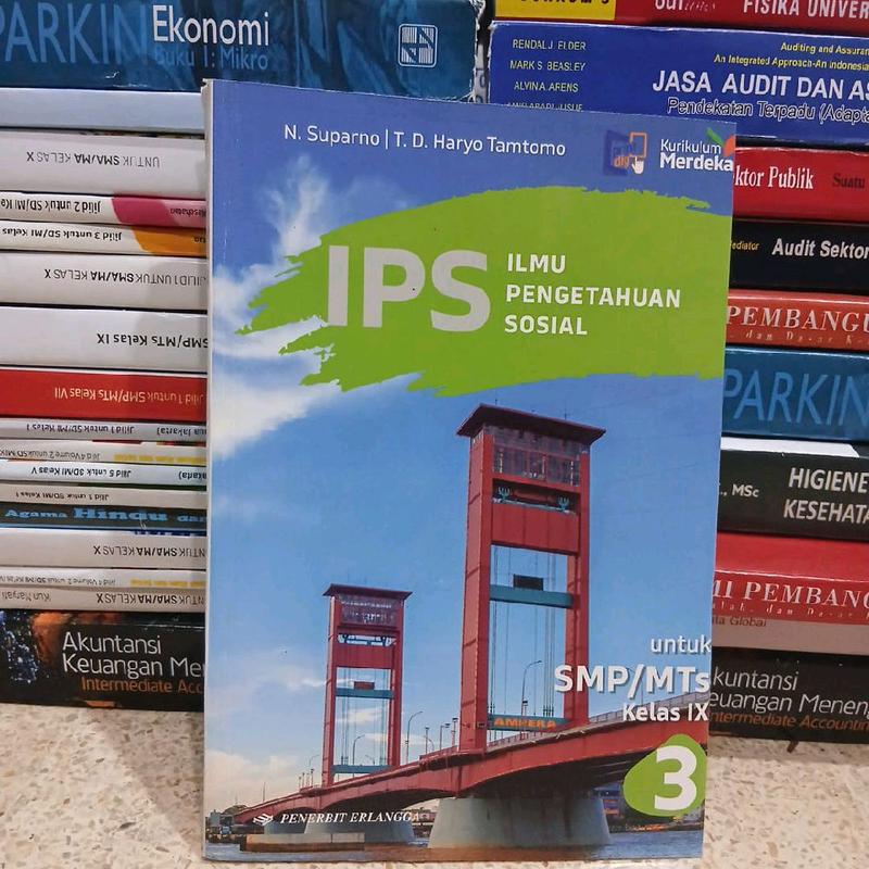 Buku IPS 3 untuk SMP/MTs kelas IX 9 Kurikulum Merdeka - Shop | Tokopedia
