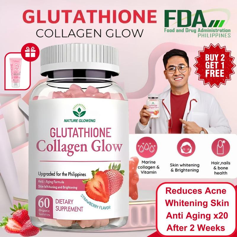 [BUY 2 GET 1] NATURE GLOWING Glutathione Collagen Glow Original ...