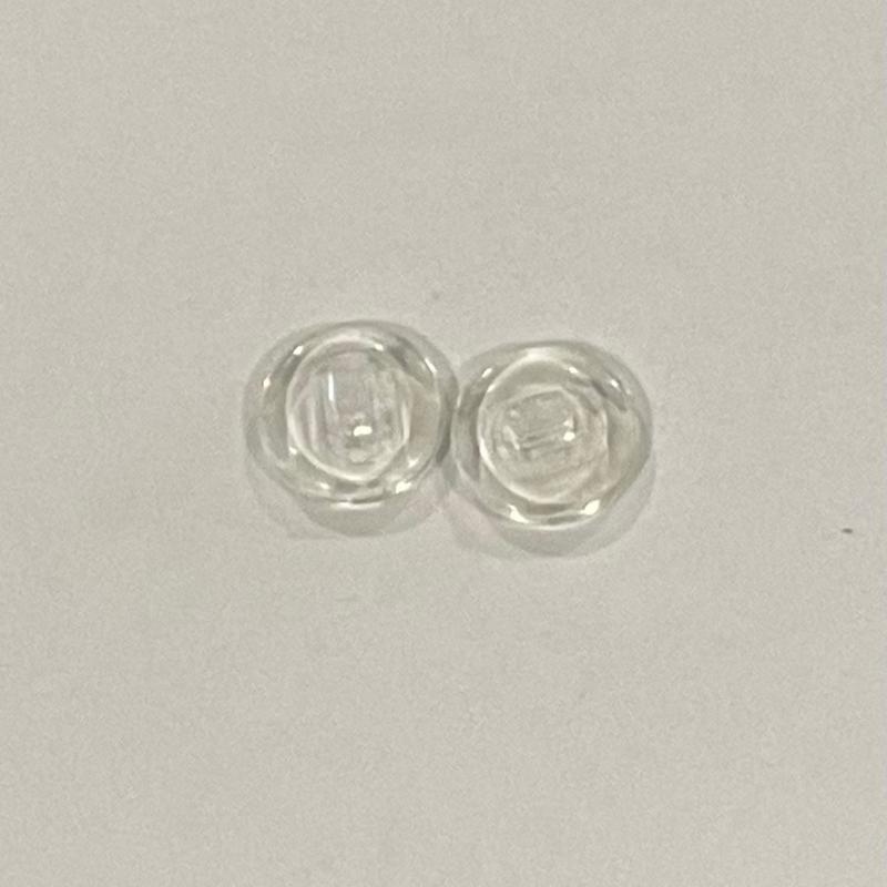 round 9mm silicone clip type nosepad eyeglass pengalas hidun - TikTok ...