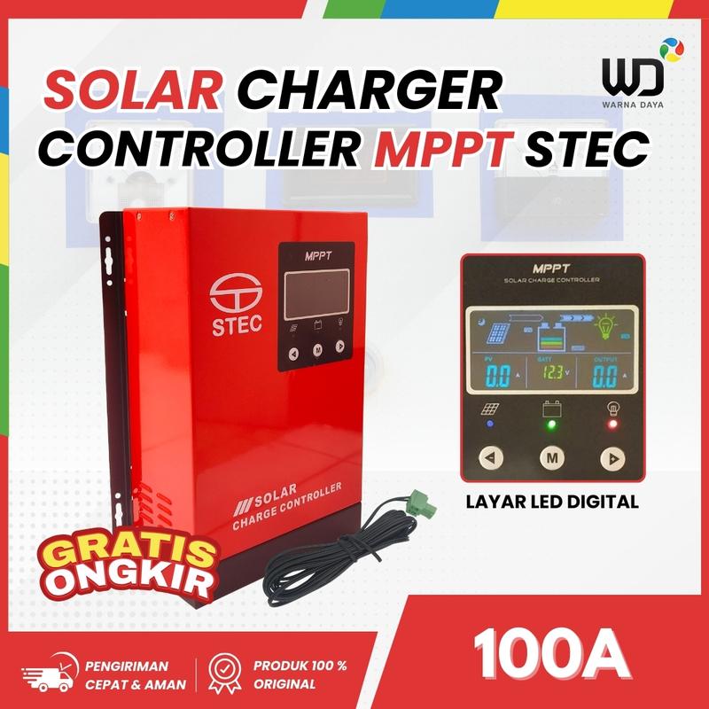 Solar Charger Controller MPPT 100A STEC NEW - Shop | Tokopedia