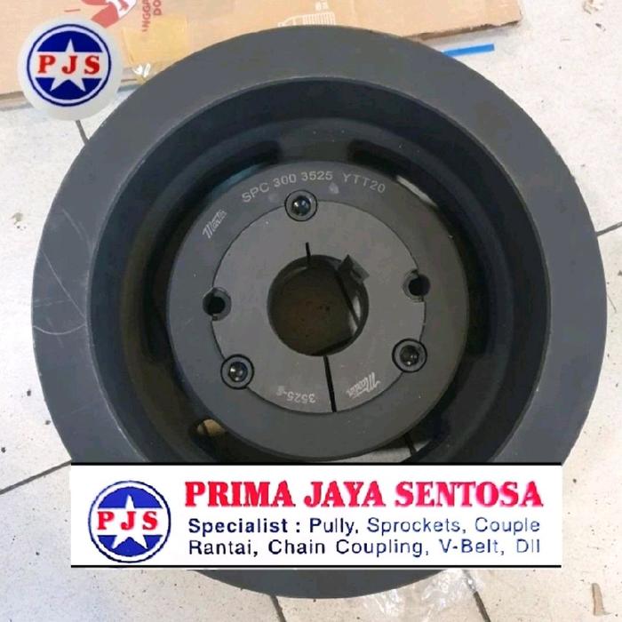 Jual PULLEY PULLY SPC 300 X 8 JALUR GROOVE WITH TAPERLOCK 3525 TAPPERED ...