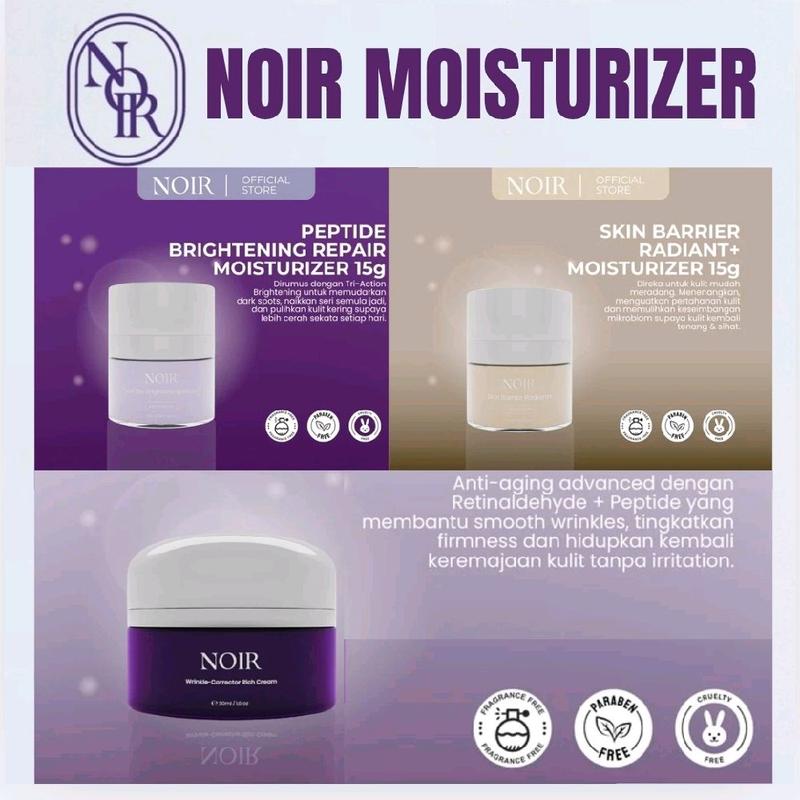 Noir Moisturizer-Peptides Brightening, Skin Barrier Radiant+ - TikTok ...