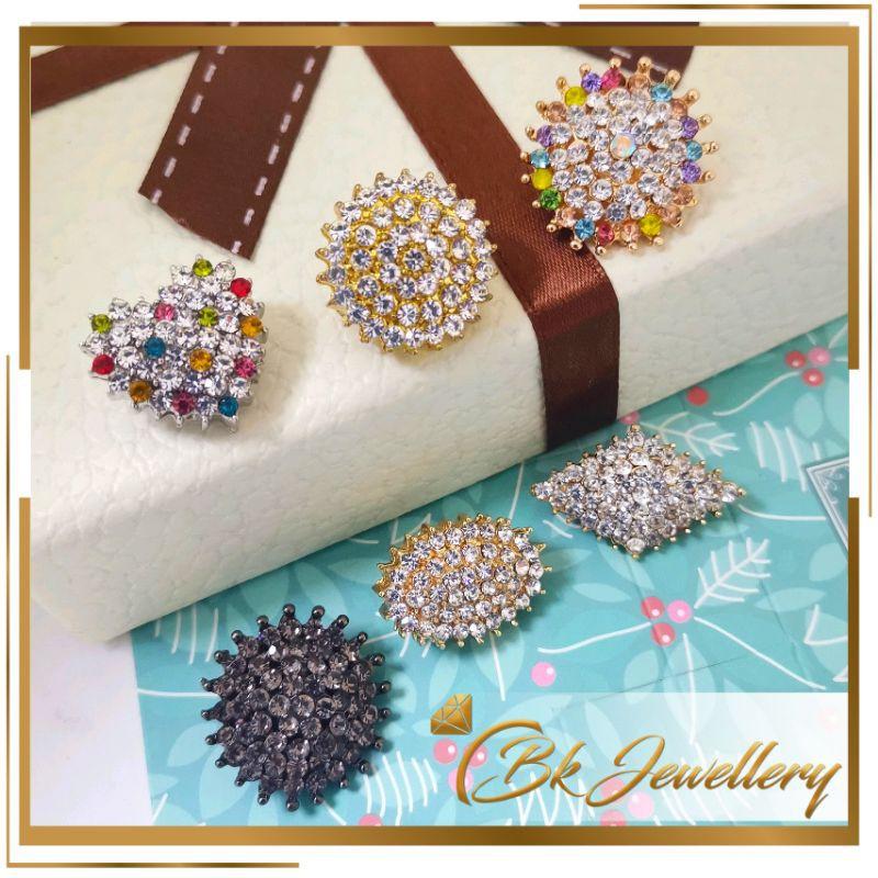 BK Kerongsang Dagu Korea Premium Baby Brooch Bahu (K130) (K131 ...