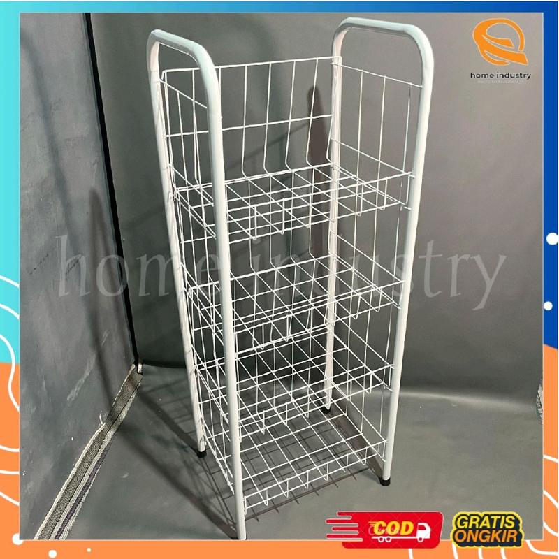 PROMO RAK CIKI EKONOMI SUSUN 4 JUMBO FULL PACKING KARDUS/RACK/RAK ...