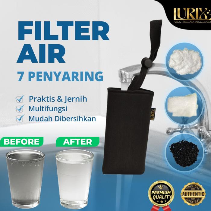 Promo [ PROMO ] LURIX Filter Air Multi Layer 7 Lapisan l Saring Kotoran ...