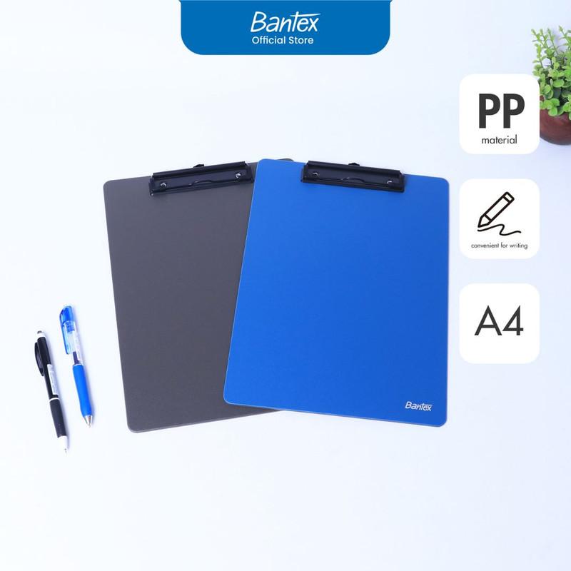 Bantex Papan Jalan A4 / Clipboard / Alas Menulis Bahan PP Warna Klasik ...