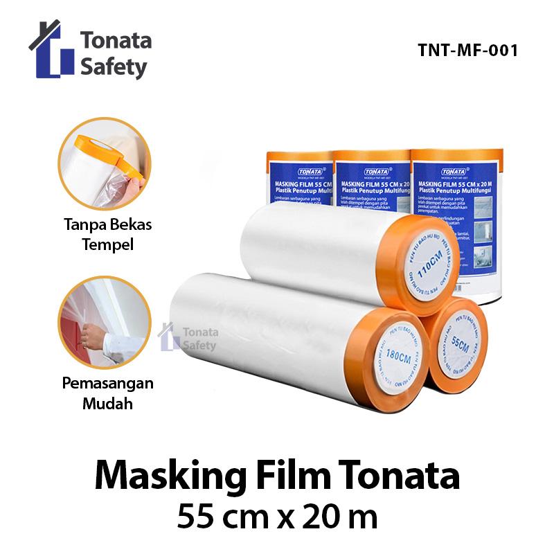 Covering Film Masking Tape Tonata / Plastik Penutup Multifungsi - Shop ...
