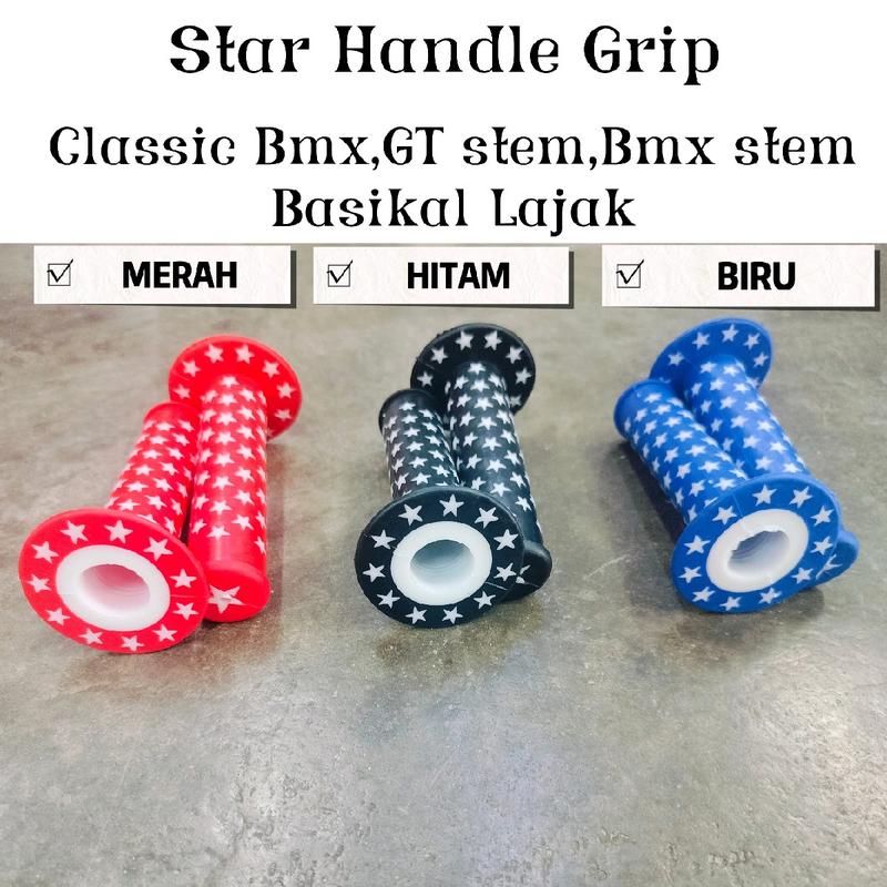 STAR HANDLE GRIP Accessories Bicycle - TikTok Shop Malaysia
