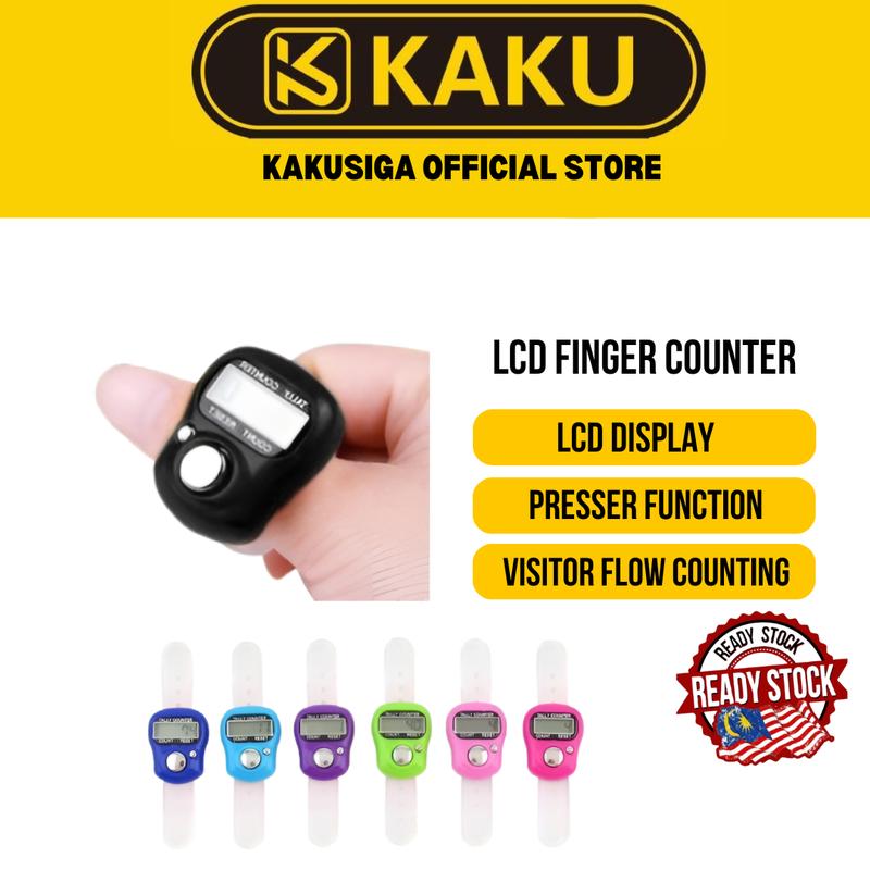 Digital CRT LCD Display Hand Finger Counter Tasbih Prayer Tally ...