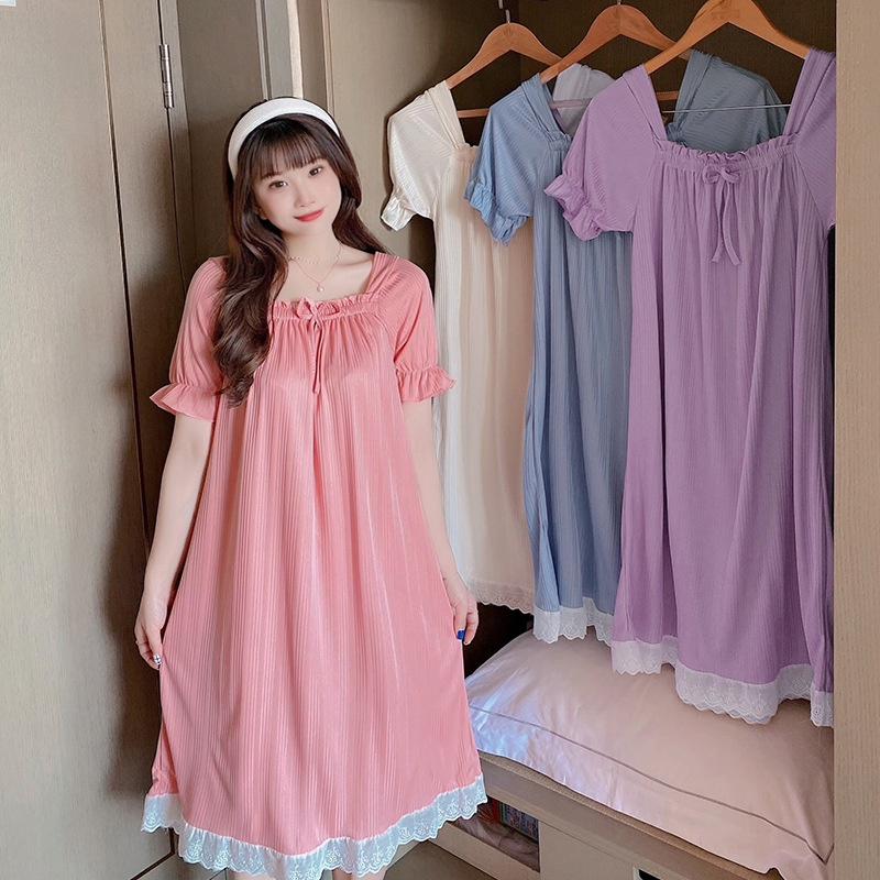 Malaysia Ready Stock - Baju Tidur Wanita Dress Panjang Baju Tidor ...