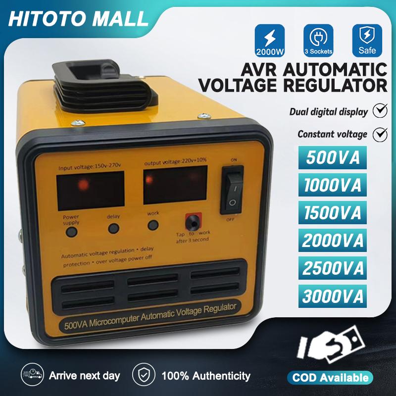AVR Automatic Voltage Regulator 3000W Power Supply Surge Protection ...