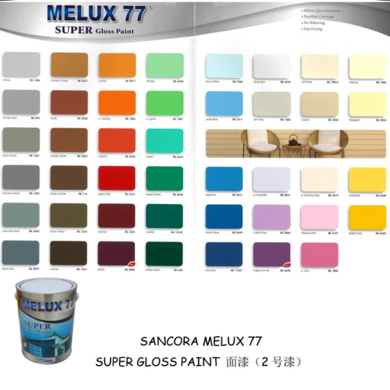 SANCora 1LIT MELUX 77 GLOSS PAINT (WOOD/METAL) Part 2 - TikTok Shop ...