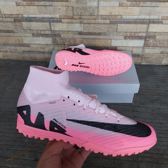 Jual Sepatu futsal Nike mercurial Superfly9 elite Pink turf - sepatu ...