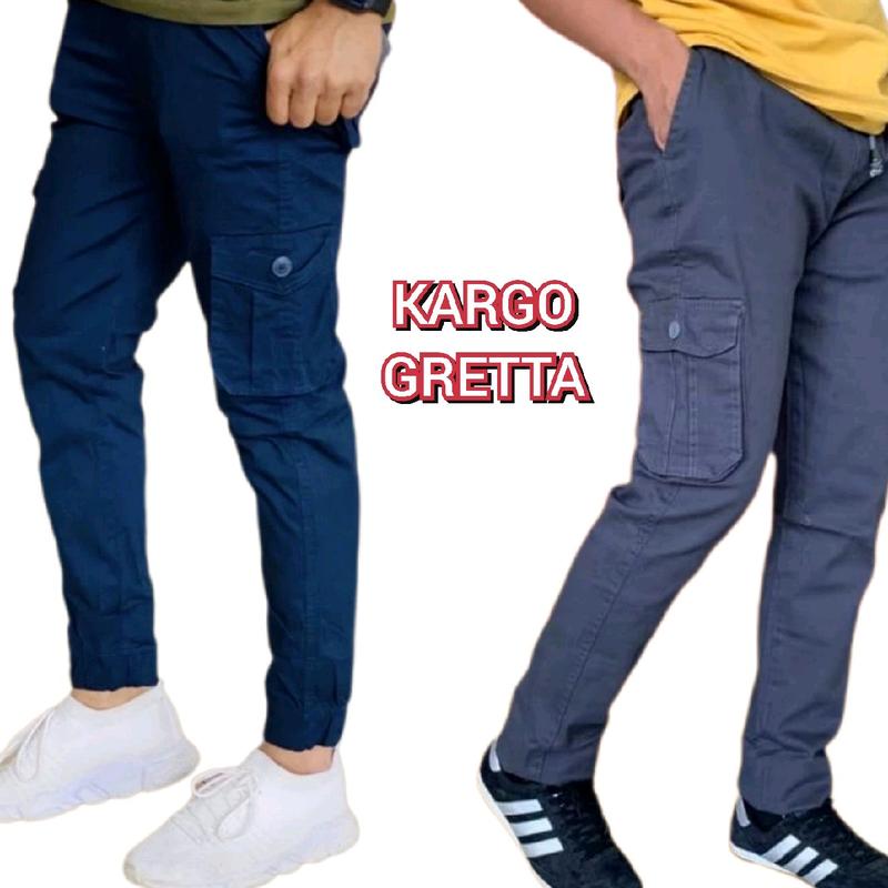 Kargo Pant Slimfit Unisex Kating Plan Black - Pakaian Fesyen - TikTok ...