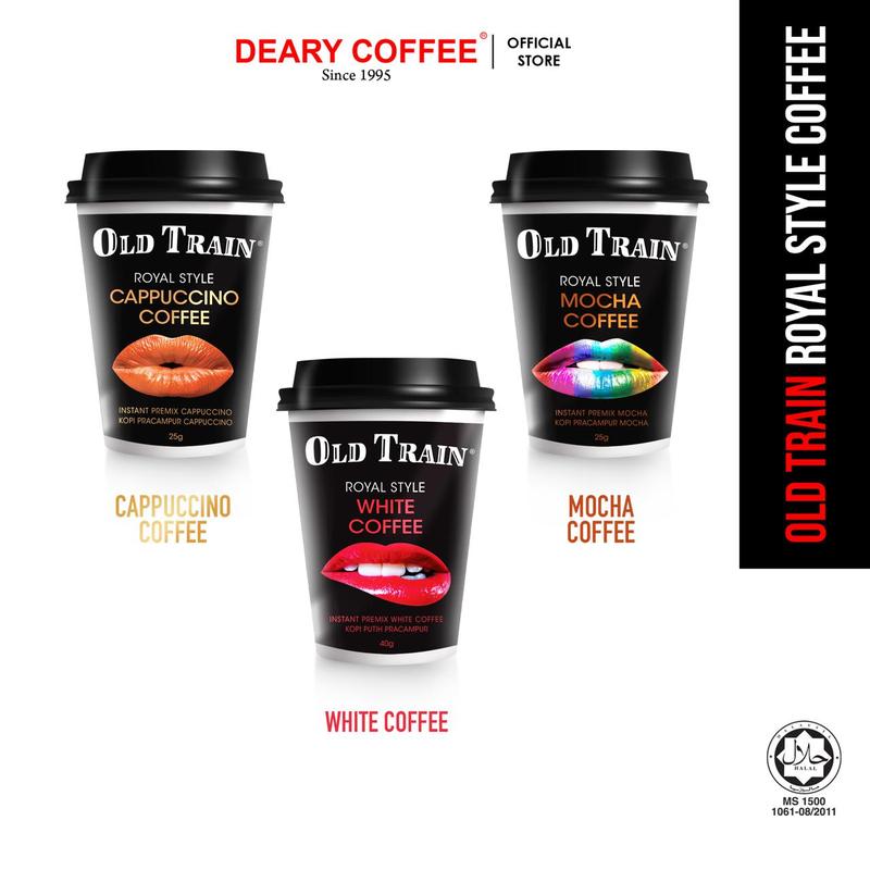 Deary Old Train Royal Style Instant Cup Coffee Premix - Whit - TikTok ...