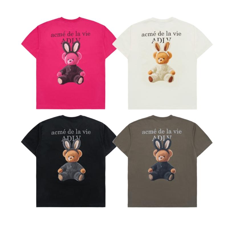 [PREORDER] ADLV BEAR WITH RABBIT EAR SS TSHIRT, POADLV-24SS-SSLRBR ...