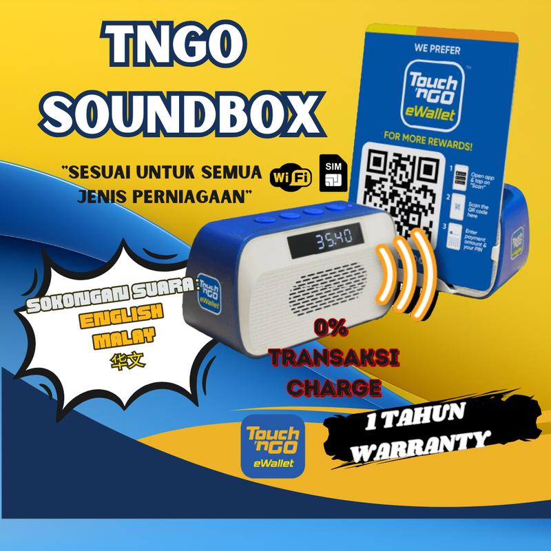 TNGO SOUNDBOX 2025【READY STOCK】 QR Pay / Ewallet Payment / TNGO ...
