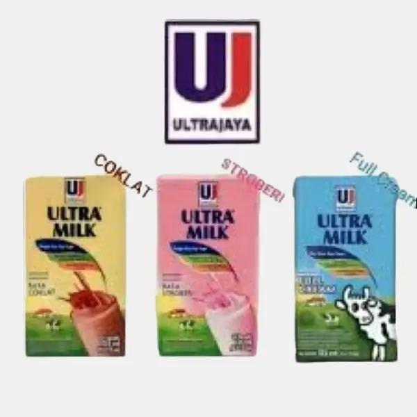 ultra milk susu UHT kemasan 125ml x 40 box susu siap minum (coklat ...