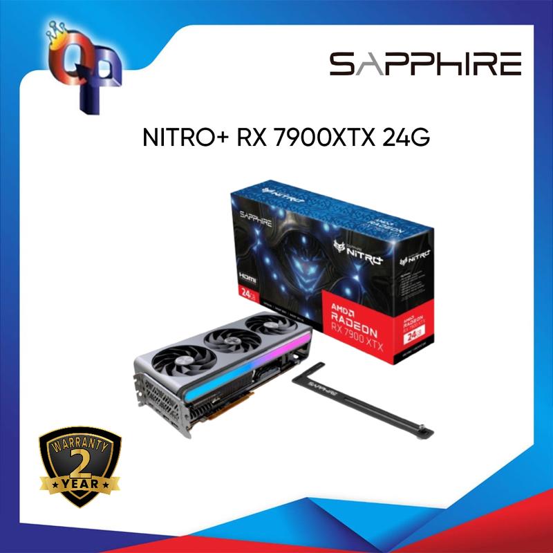 SAPPHIRE NITRO+ AMD Radeon RX 7900 XTX 24GB - VGA CARD RX 7900XTX ...