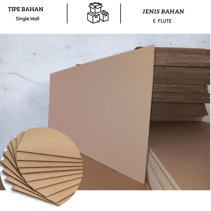 Jual Kardus lembaran ukuran 100x100 cm EFLUTE | lembaran kardus | sheet ...