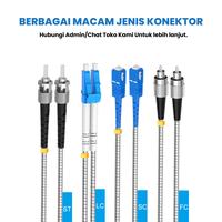 Jual INDOFIBER Patch cord Outdoor Armored SC-LC Multimode OM1 Duplex ...