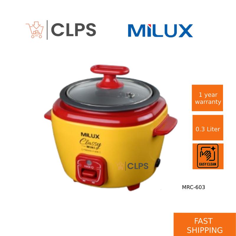 Milux MRC-603 MRC-703 0.3L Electric Rice Cooker Periuk Nasi MRC603 ...