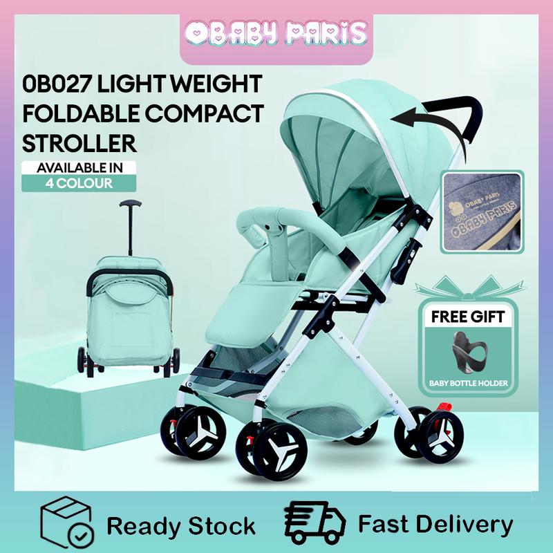 Produk [COD] Obaby Paris OB027 Stroller Boleh Lipat Ringan Stroller ...