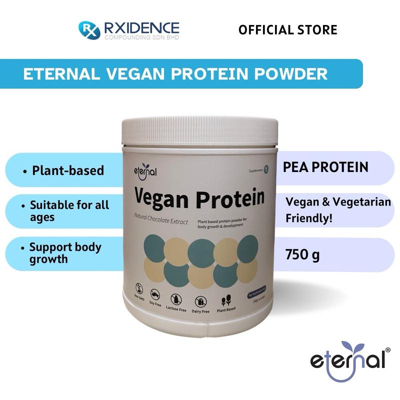 Rxidence Online | Eternal Vegan Protein Powder [750g] - Plant-based ...