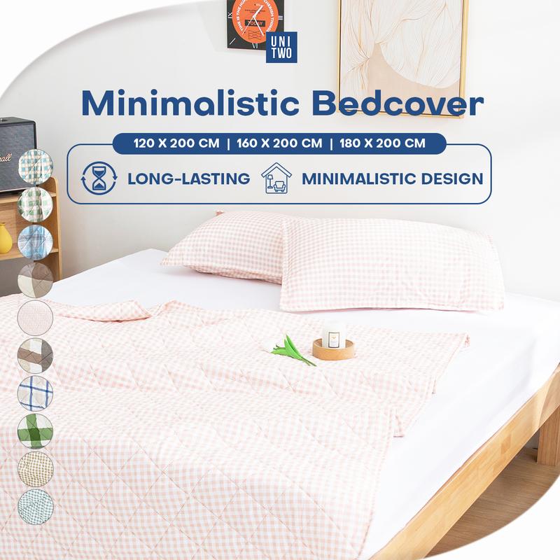[BED COVER ONLY] Bedcover Series Warna Pink, Motif Korean Color - Shop ...