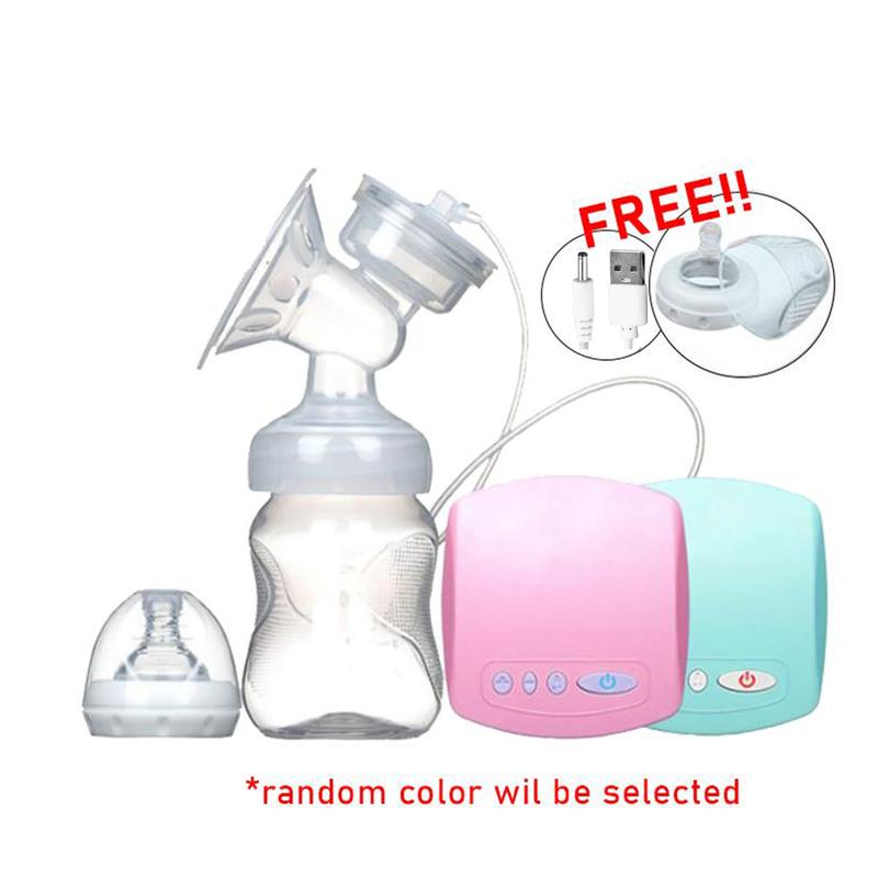 Electric Breast Feeding Pump Bottle Pump Susu Pam Susu AC-027 - TikTok ...