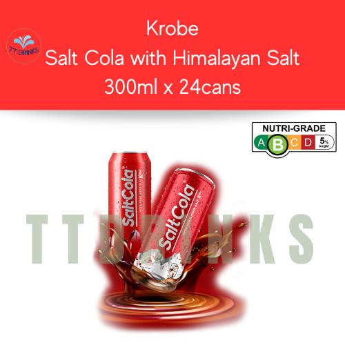 Salt Cola with Himalayan Salt Krobe 300mlx24cans - TikTok Shop Singapore