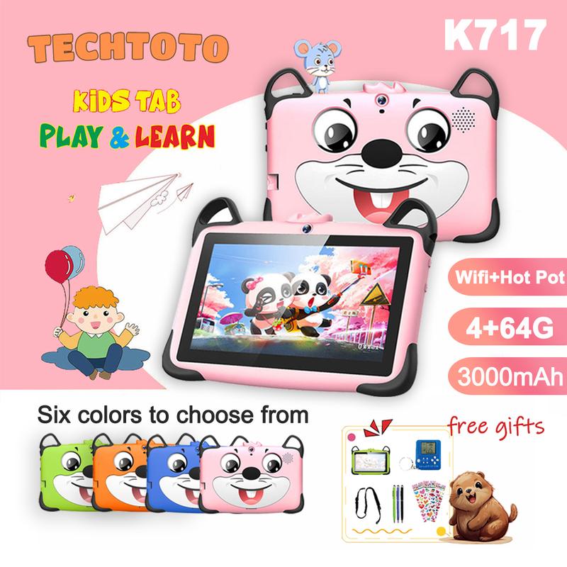 Tablet Kanak-kanak 7Inch Learning Android Computer K717 Wifi - TikTok ...