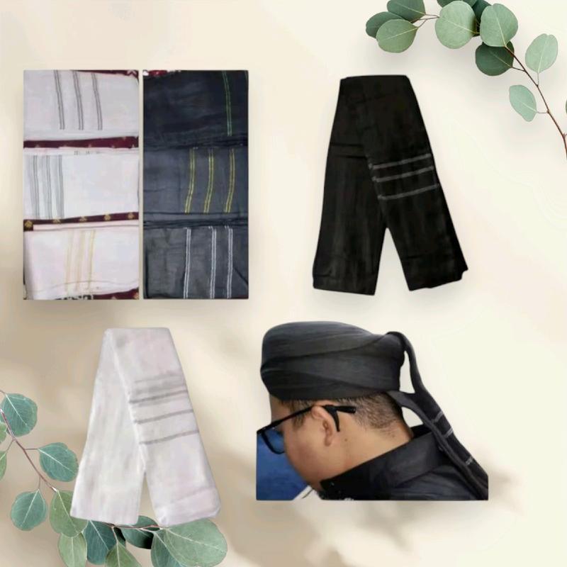 Serban 7 Hasta - Hitam / Lain / Putih Lain Scarf - TikTok Shop Malaysia