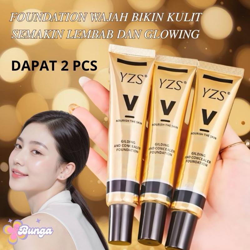 2PCS YZS Liquid Matte Foundation Moisturizing Base Makeup Waterproof ...