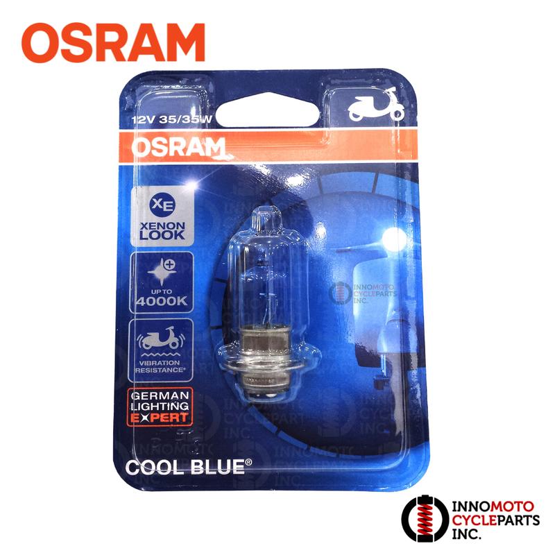 Osram Motorcycle Cool Blue Headlight Bulb 1 Leg T19 Socket -Innomoto ...