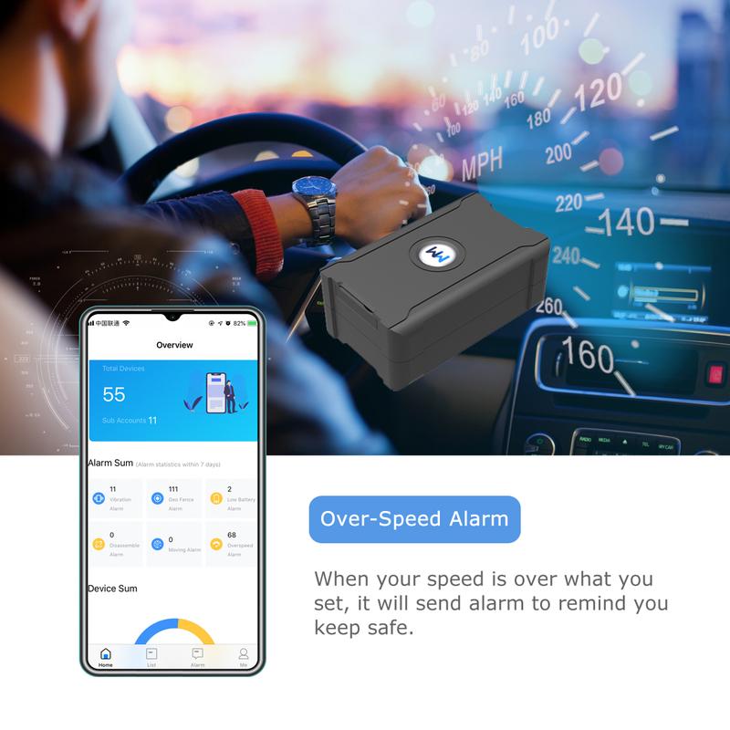 2G 4G GPS Tracker Remote Tracking Vehicle Anti-theft for Car Truck ...