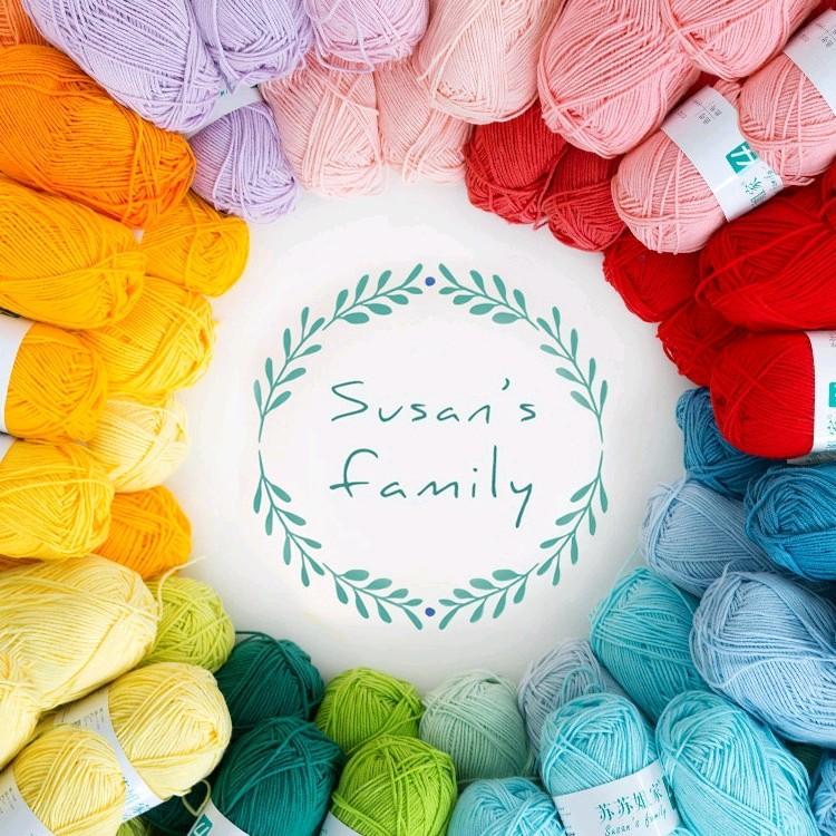 【New Arrival SG STOCK】Susan's Family 4 ply Combined Yarn / 50g - TikTok ...