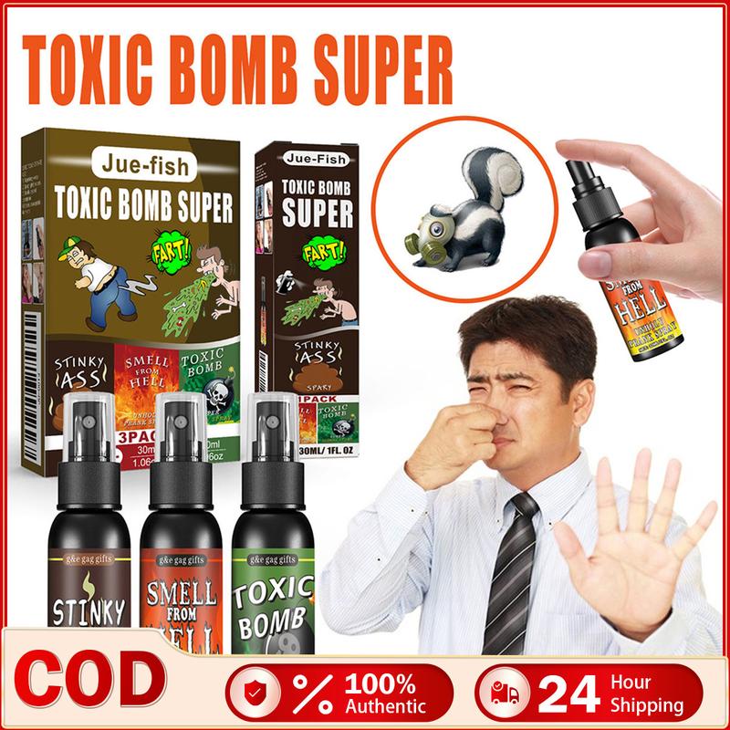 Stinky Fart Spray Toys Entertainment Poop Smell /Hell Smell /Bomb ...