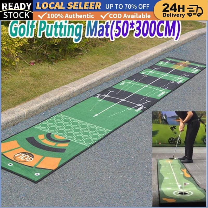 Golf Practice Putting Mat Green Washable No Odor Trainer Pad - TikTok ...