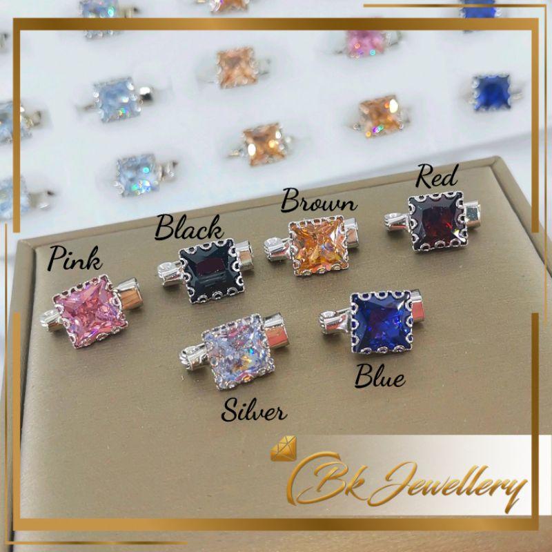 BK Kerongsang Premium Korea Brooch Zircon Bahu Kiri Kanan Baby - TikTok ...