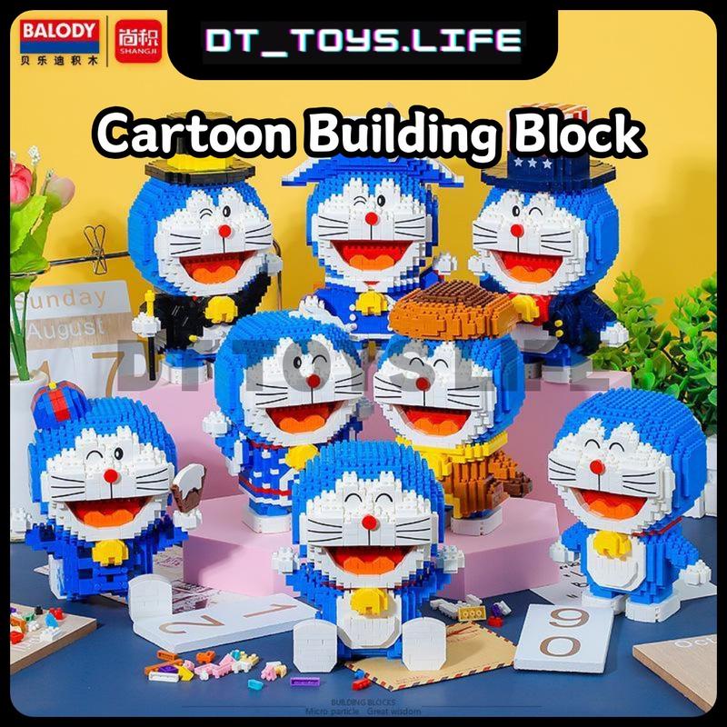 3D Balody Block Doraemon Nano Diamond Blocks Doraemon Assembly - TikTok ...