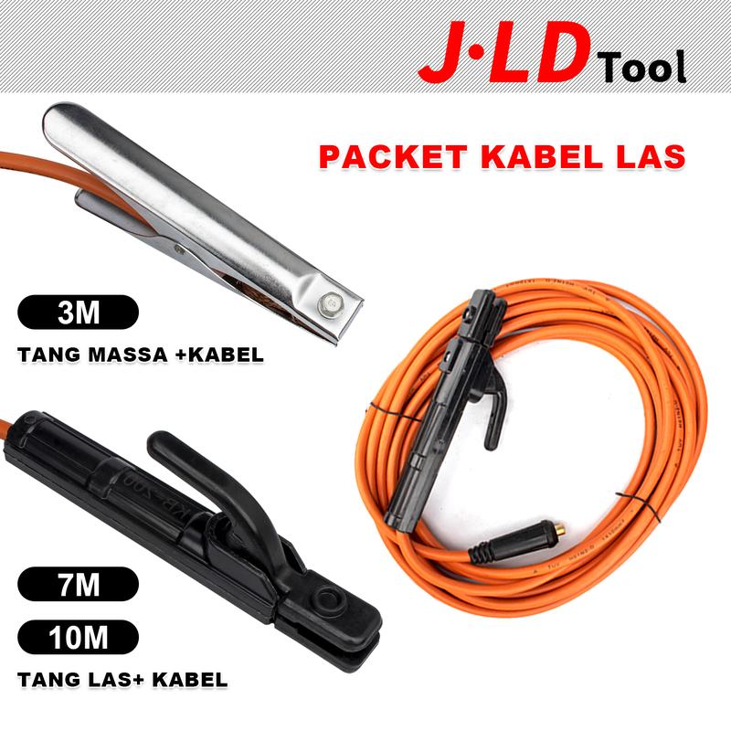 JLD Kabel Las set Tang Massa + Kabel 3M Tang Las + Kabel 7M/10M - Shop ...