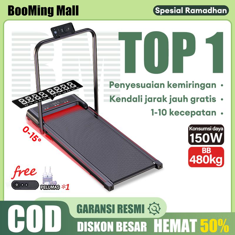 【GARANSI 5 TAHUN】 MY-HI Treadmill Elektrik treadmill lipat treadmill ...