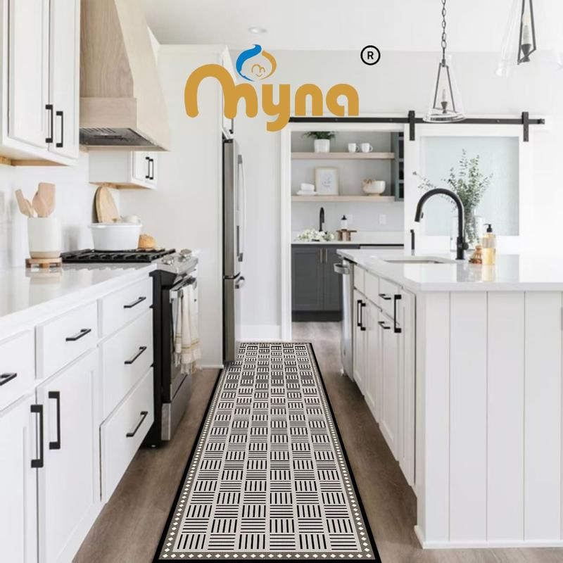 Myna Kitchen Karpet Runner Anti Slip Carpet Rug Floor Mat | Home ...